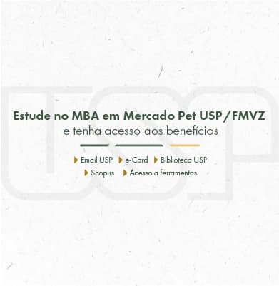 MBA USP FMVZ - Pós-graduação Lato sensu com certificação USP